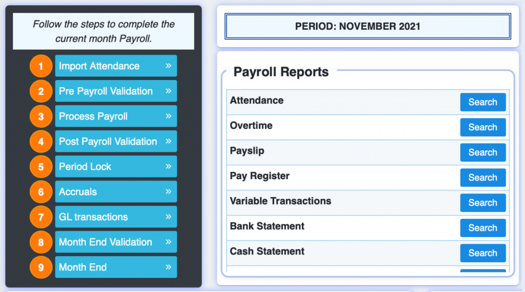 Payroll Management - Envision System